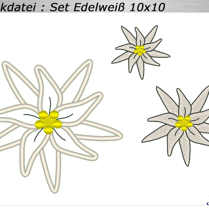 Edelweiss Embroidery - Etsy