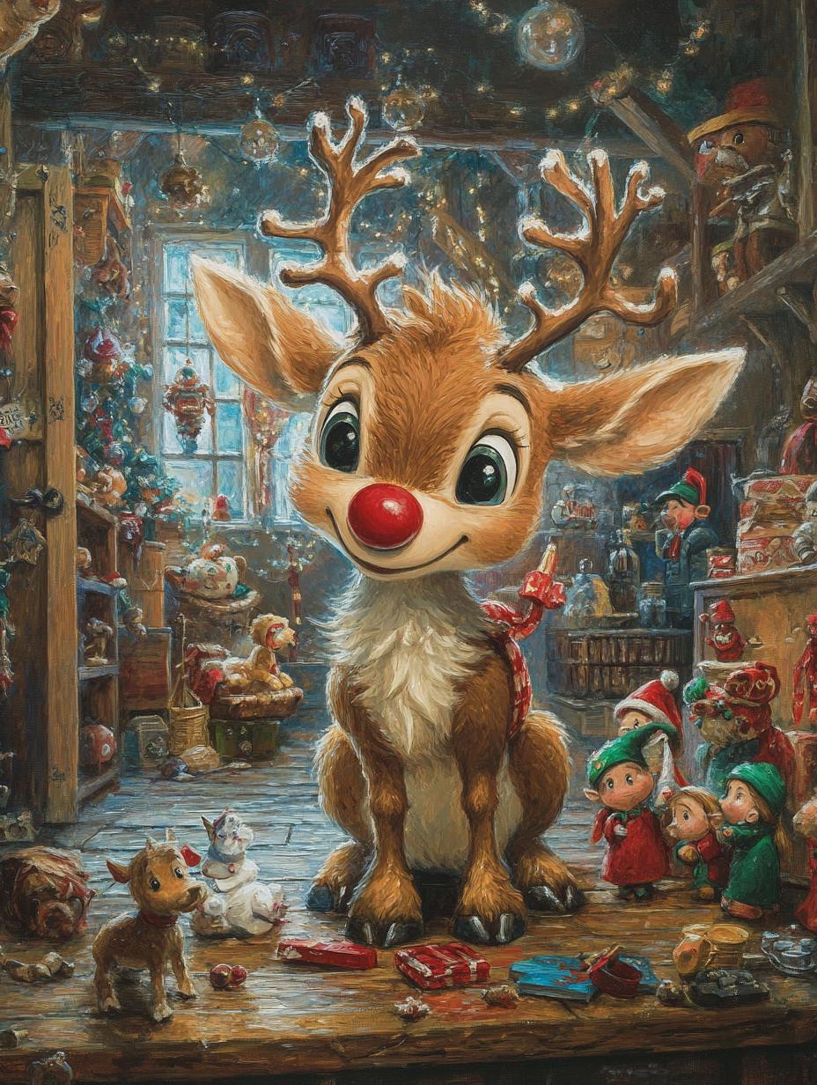 Five Magic Christmas Scenes the North Pole Chronicles Digital Download ...