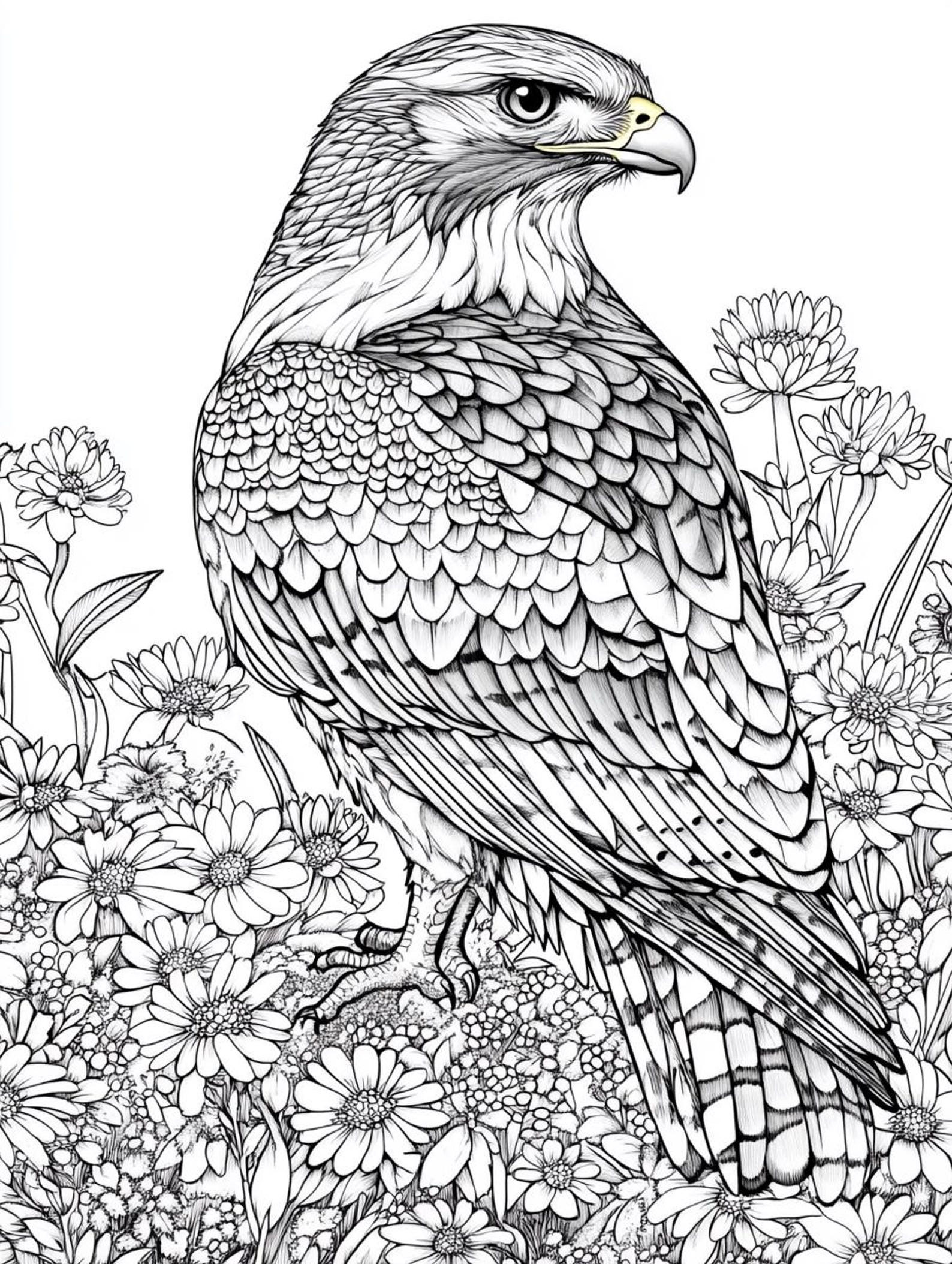 Bird Coloring Pages, Avian Illustrations (digital Download) - Etsy