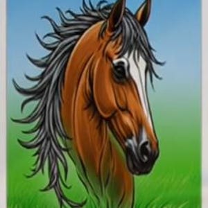 40 Majestic Horse Coloring Pages: Animal Art Therapy (digital ...
