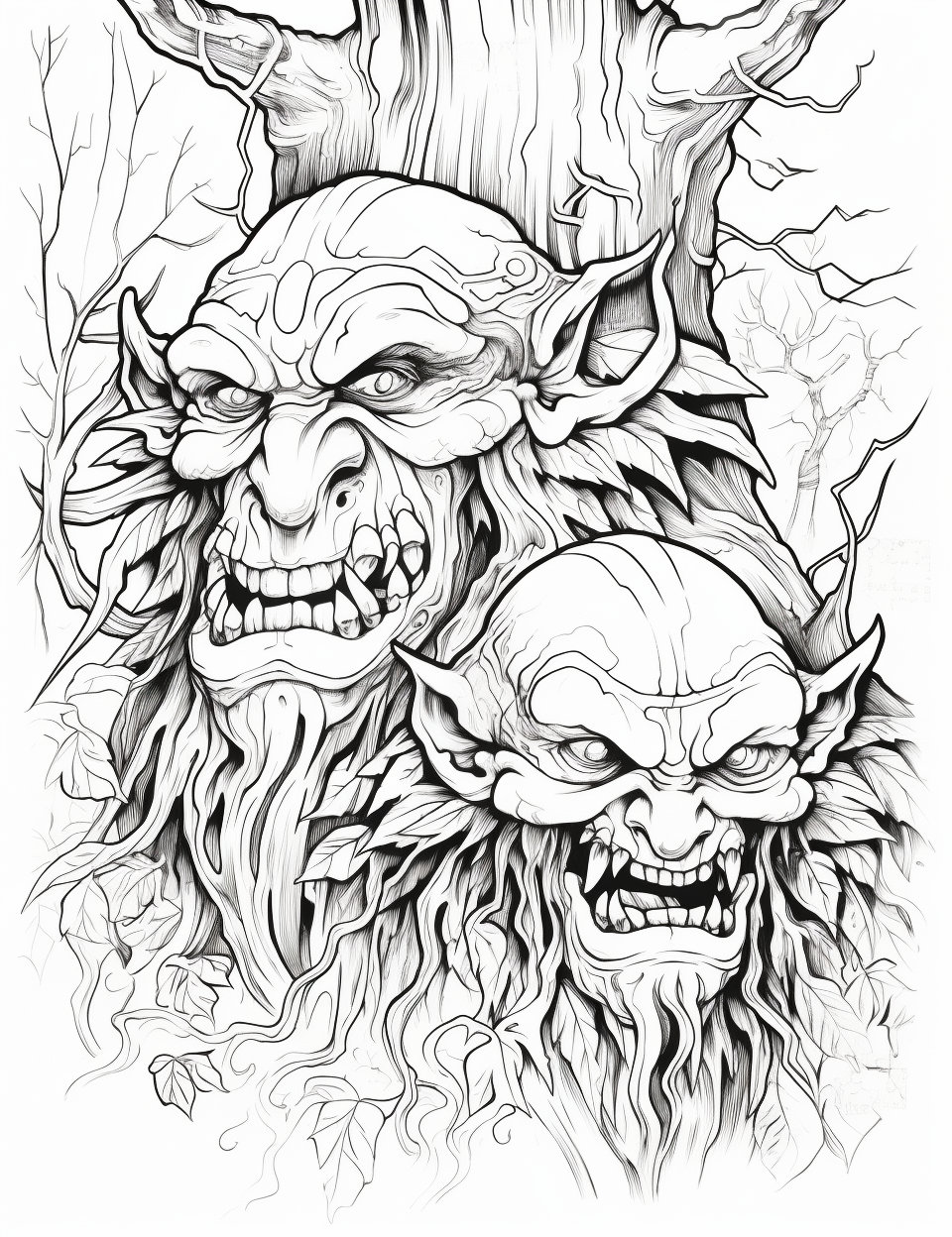 Colorful Goblins: A Collection of 40 Charming and Creative Coloring ...