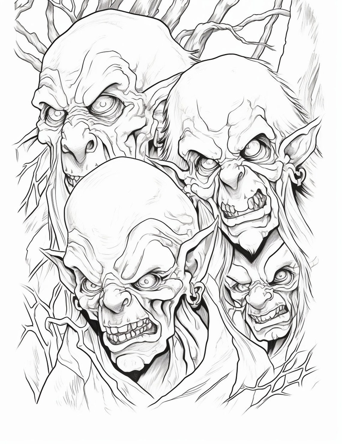 Colorful Goblins: A Collection of 40 Charming and Creative Coloring ...