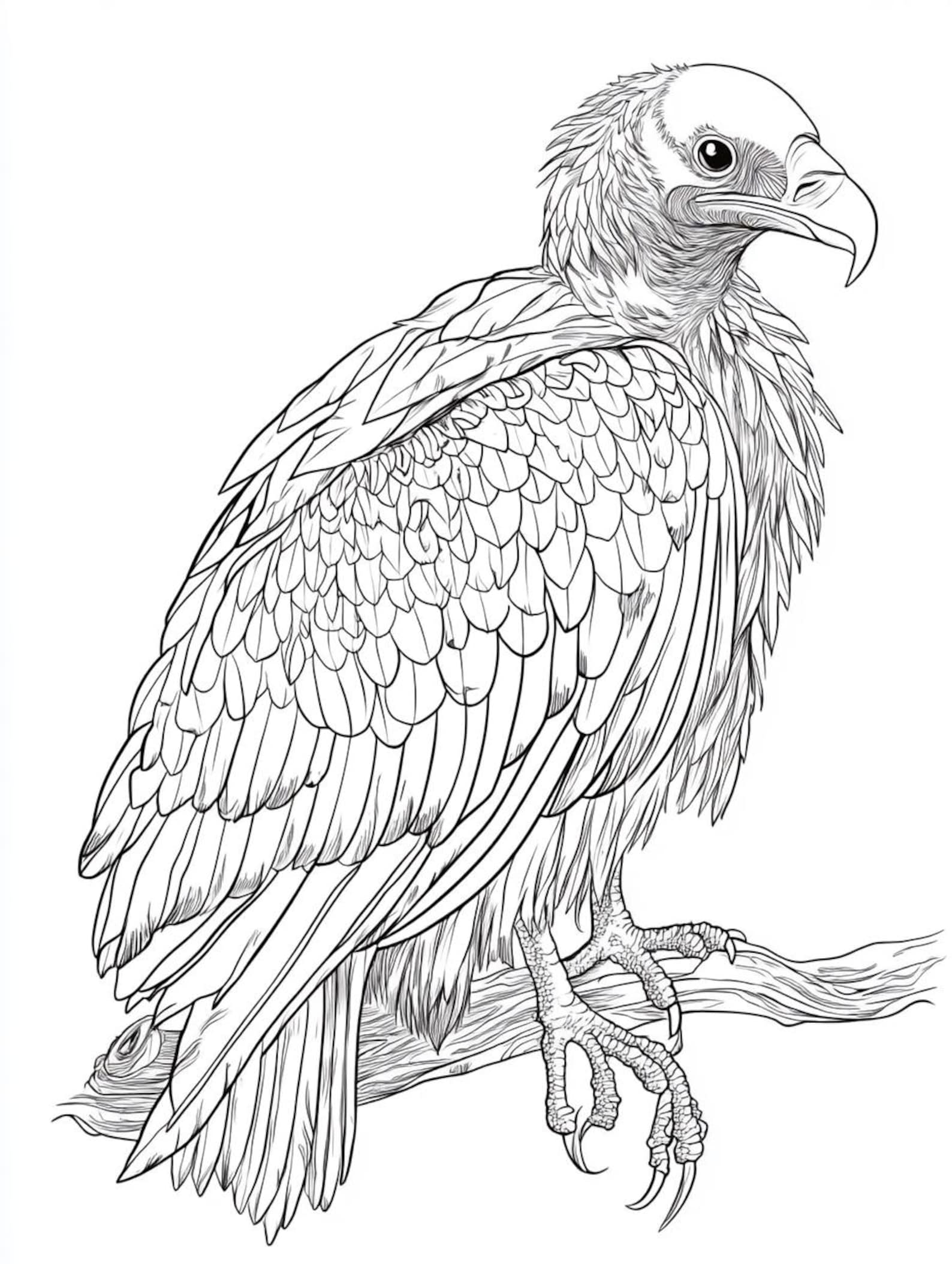 Bird Coloring Pages, Avian Illustrations (digital Download) - Etsy