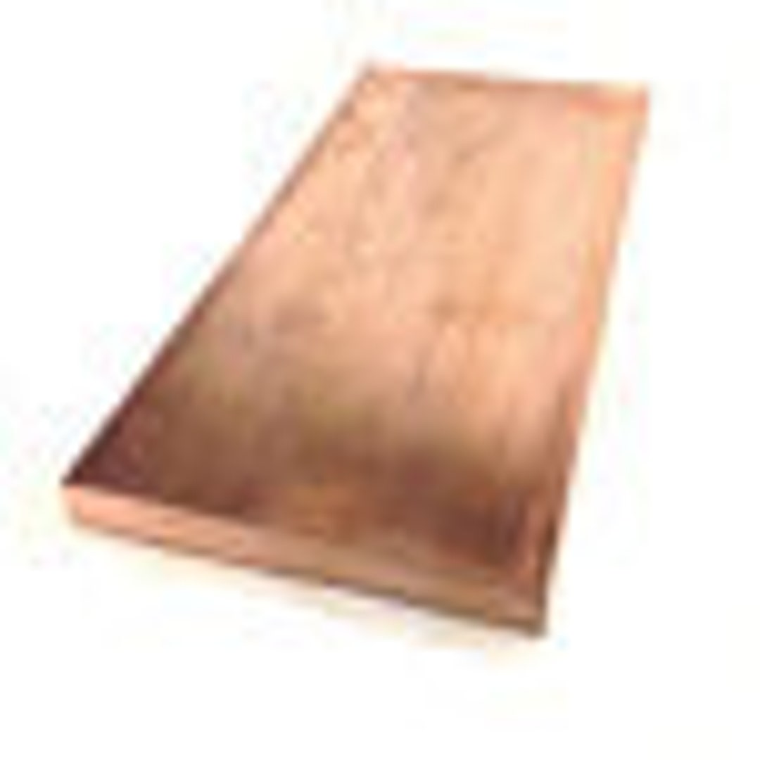 Tellurium Copper Alloy 145 Plate 3/4 X 2 X 6 - Etsy