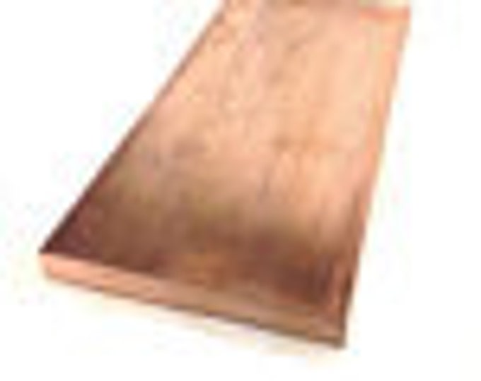 Tellurium Copper Alloy 145 Plate 1/4 X 3 X 10 - Etsy