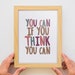 Positive Quote Wall Art Printable Sizes 16x20, 11x14, 8x10, & 5x7 ...
