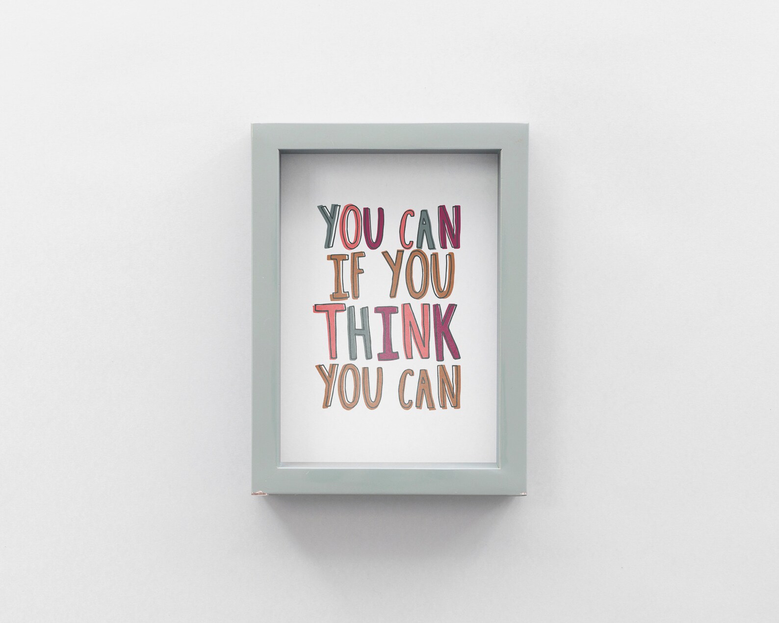 Positive Quote Wall Art Printable — Sizes 16x20, 11x14, 8x10, & 5x7 ...