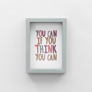 Positive Quote Wall Art Printable — Sizes 16x20, 11x14, 8x10, & 5x7 ...