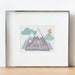 Little Adventurer Mountains Art Print 16x20, 11x14, 8x10, & 5x7 Unisex ...