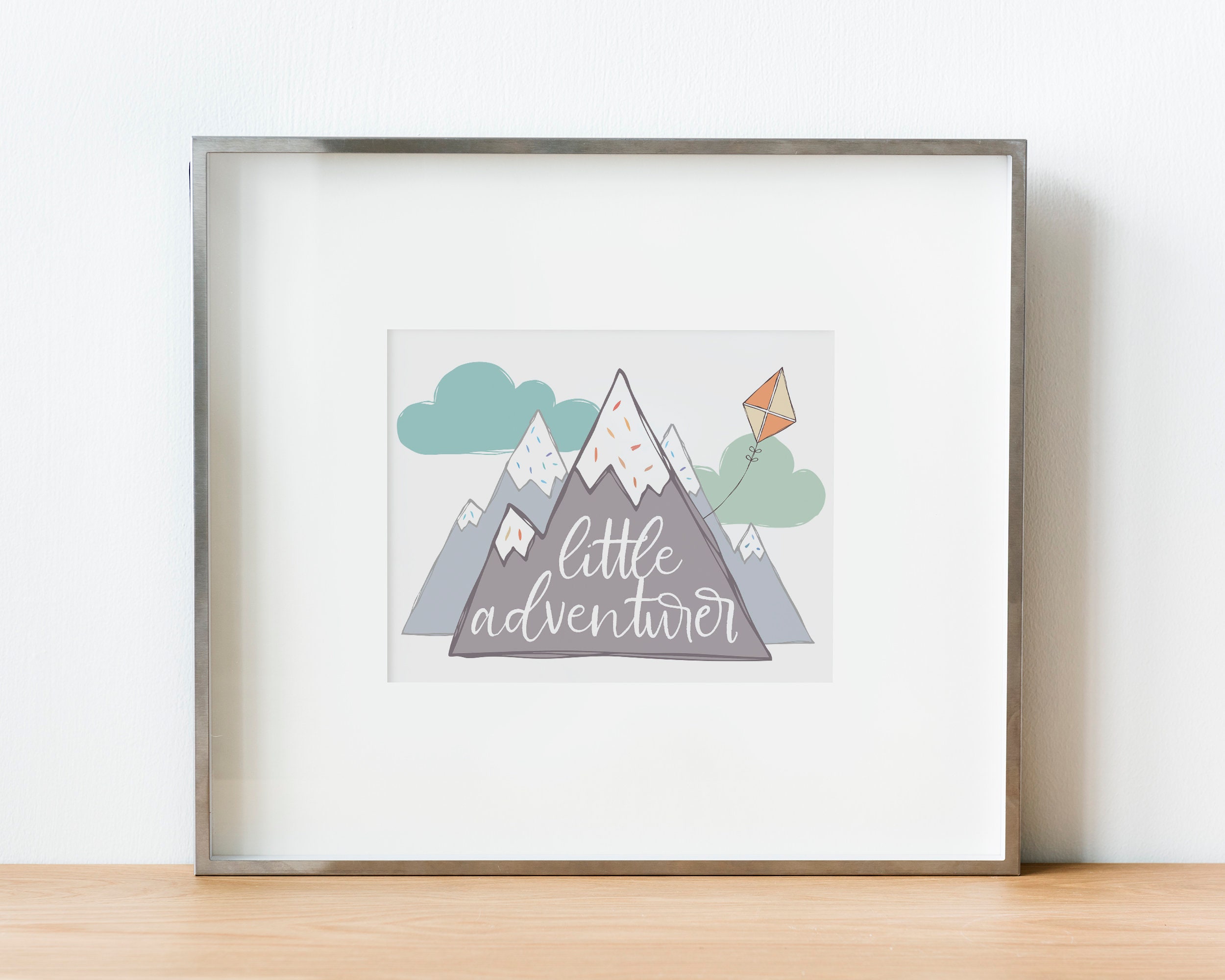 Little Adventurer Mountains Art Print 16x20, 11x14, 8x10, & 5x7 Unisex ...