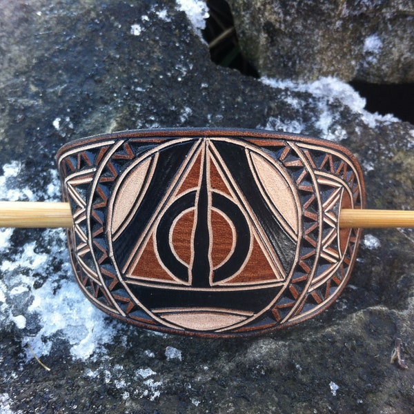 Deathly Hallows Pin - Etsy