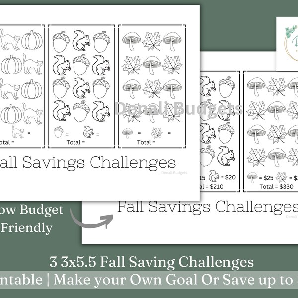 Investing Saving Challenge Printable Bundle Roth IRA 30 Day Investing ...