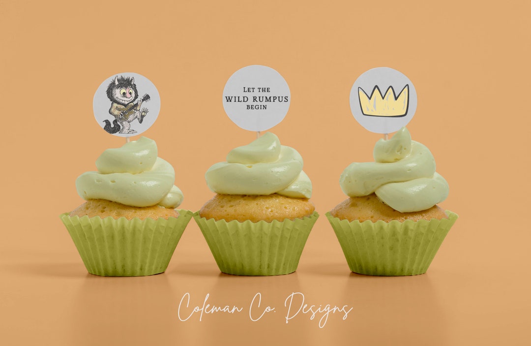 Wild Things Cake Topper Printable - Etsy