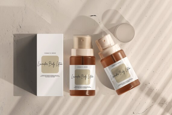 Product Label Premade Sticker Template INSTANT DOWNLOAD | Etsy