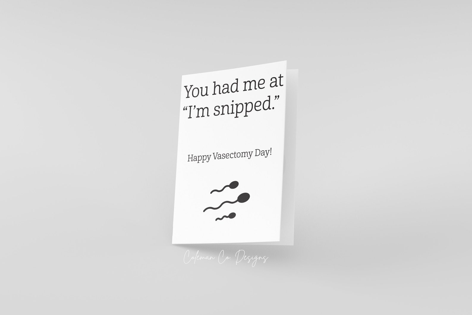 Vasectomy Card - Etsy