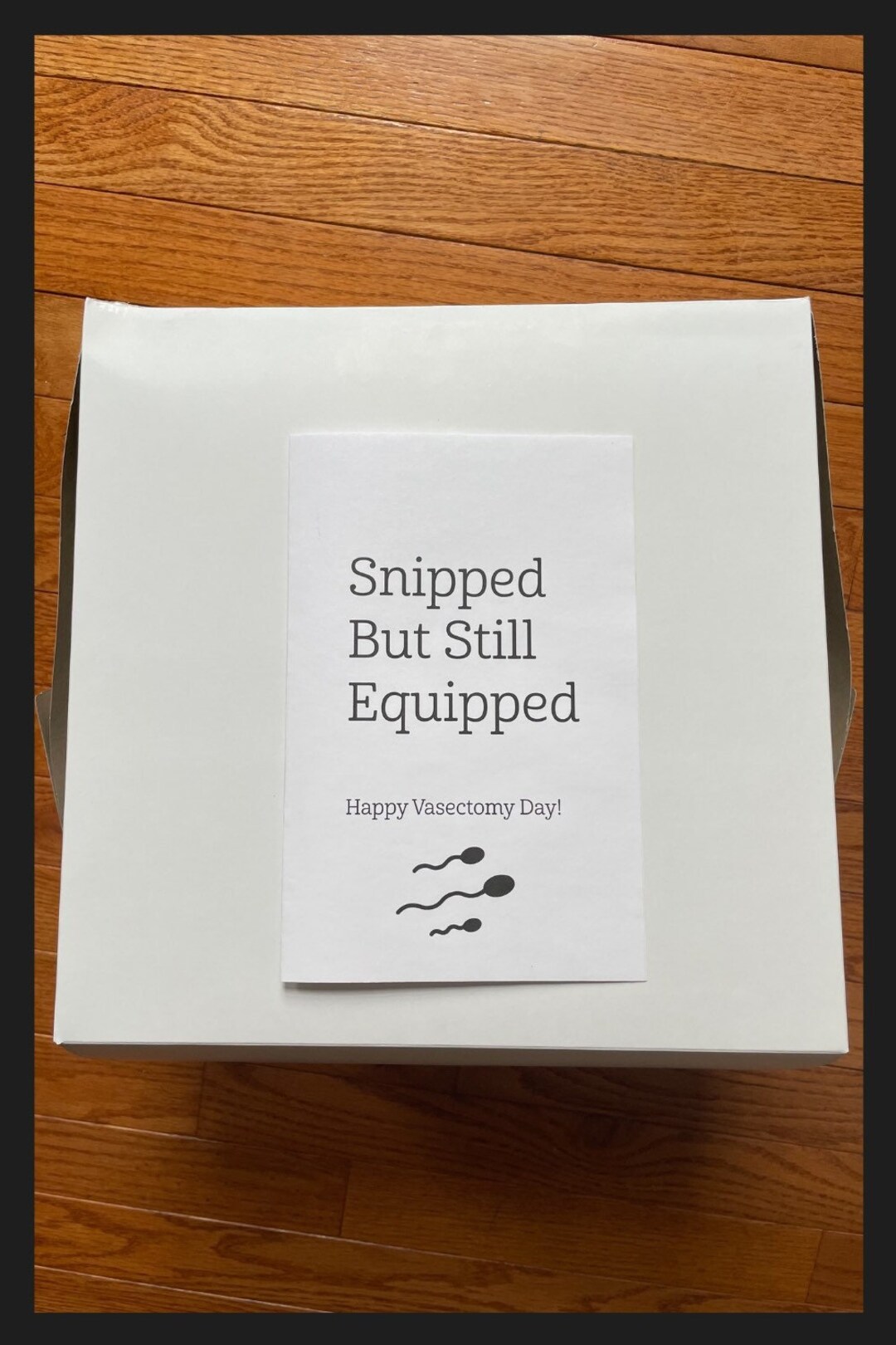 Vasectomy Card Instant Download, Happy Vasectomy Day, Snipped but Still ...