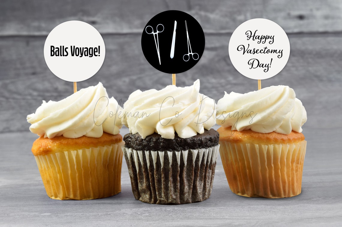 Vasectomy Cake Topper Printable - Etsy
