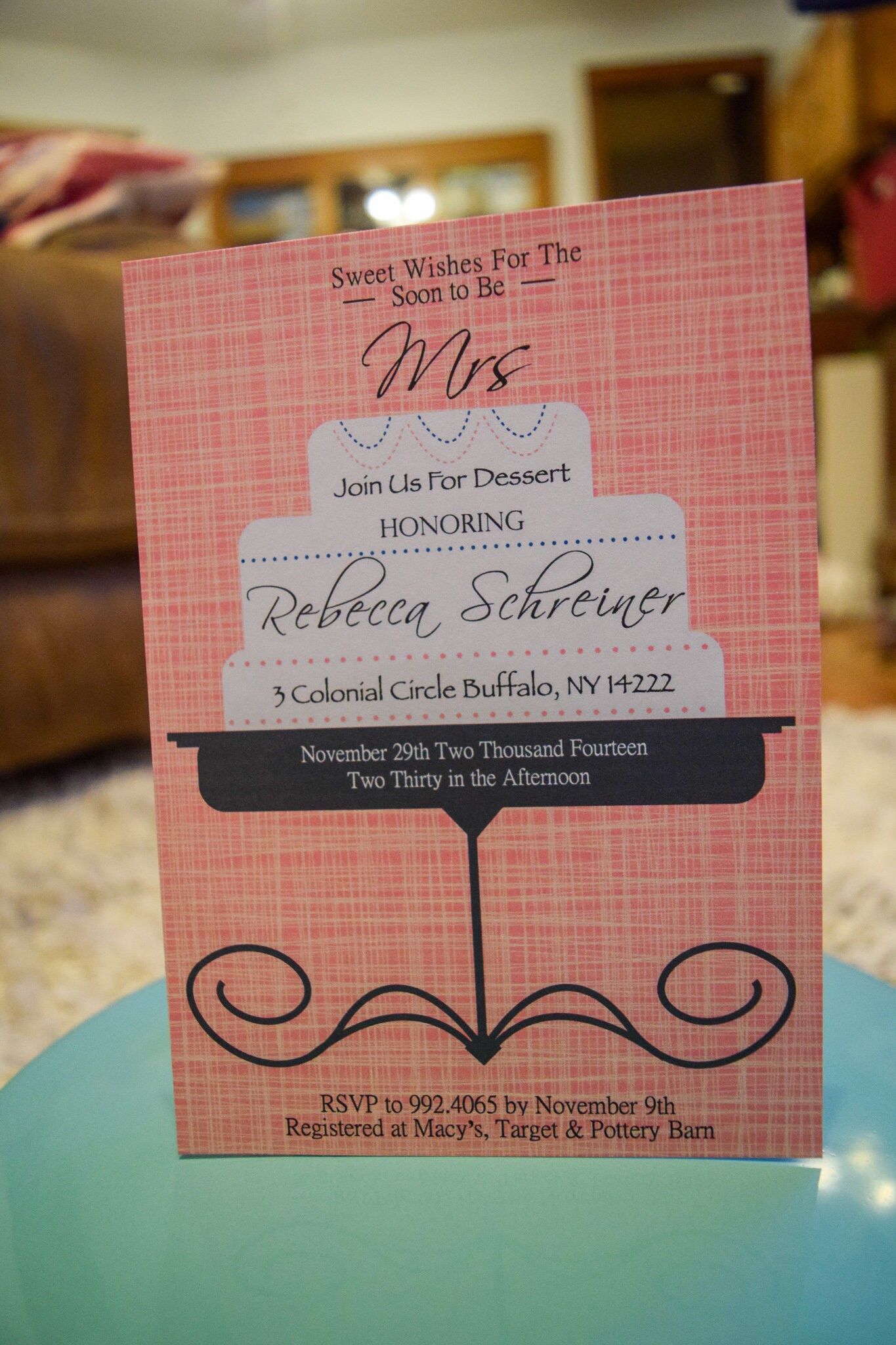 Dessert Themed Bridal Shower Invitation - Printable - Etsy