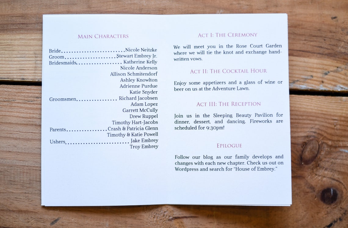 Library Themed Wedding Invitation Bundle Place Cards - Etsy