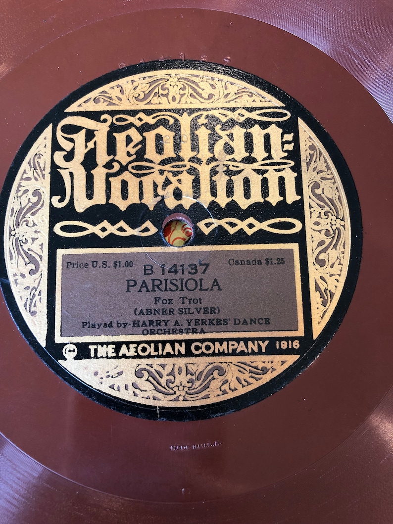 Aeolian Vocalion A 14137 Margie B Parisola - Etsy