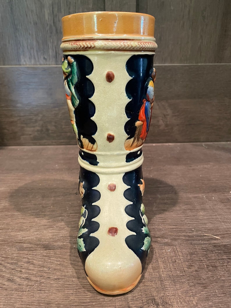 Vintage German Boot Beer Stein - Etsy