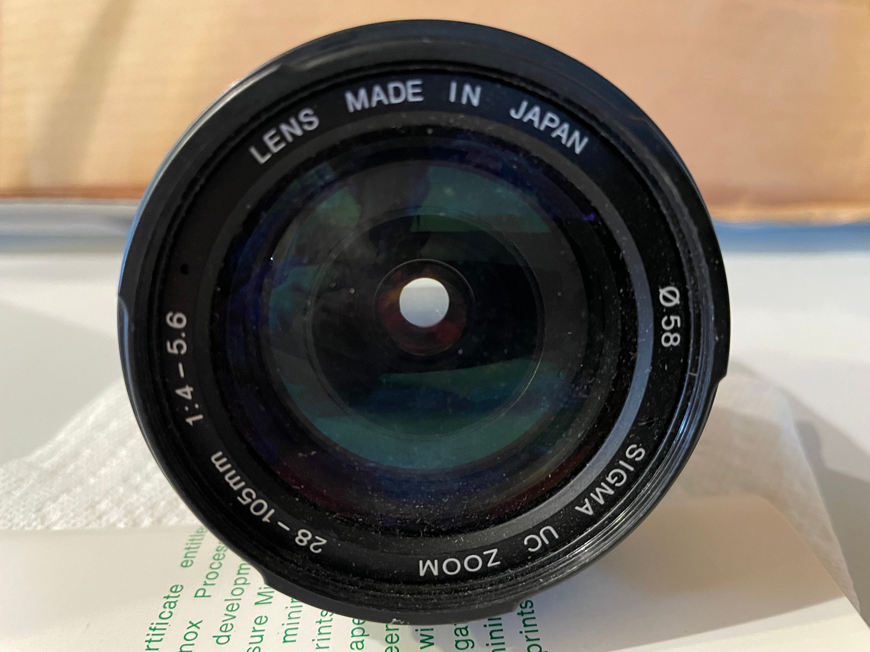 Sigma Auto Focus UC Zoom 28-10mm 1:4-5.6 - Etsy UK