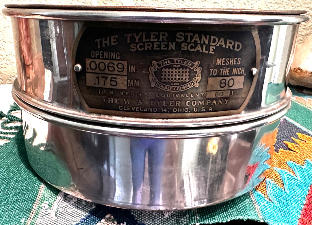 Vintage Tyler Standard Screen Scale .0069 In, .175 Mm Meshes to the ...