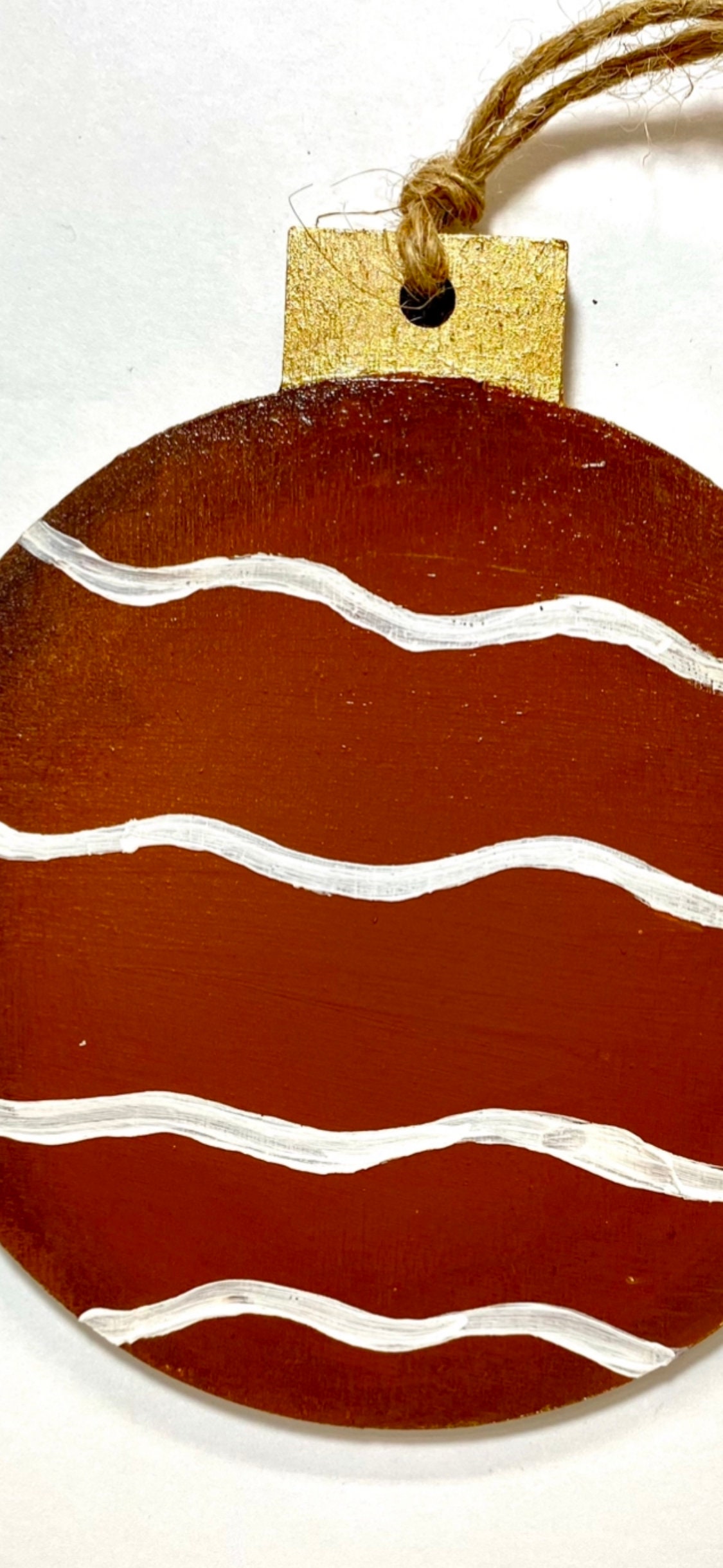 HANDMADE Acrylic Gingerbread Man Art Flat Wood Ornament - Etsy