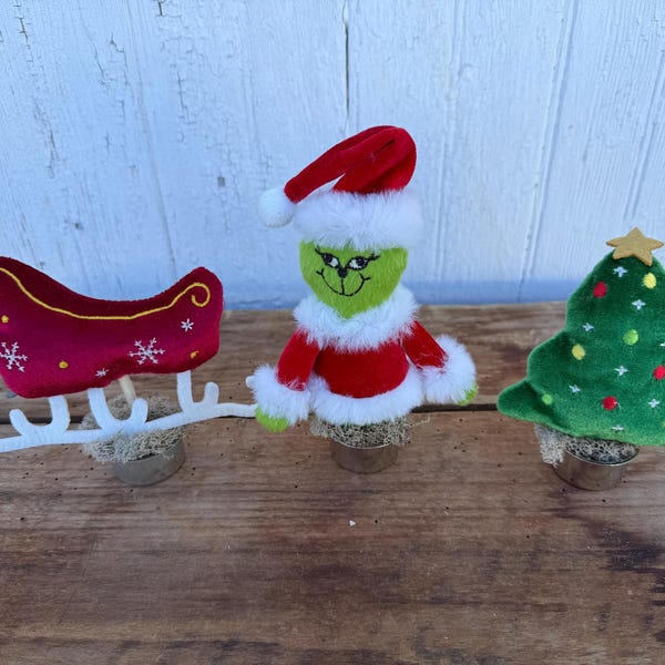 Grinch Star - Etsy