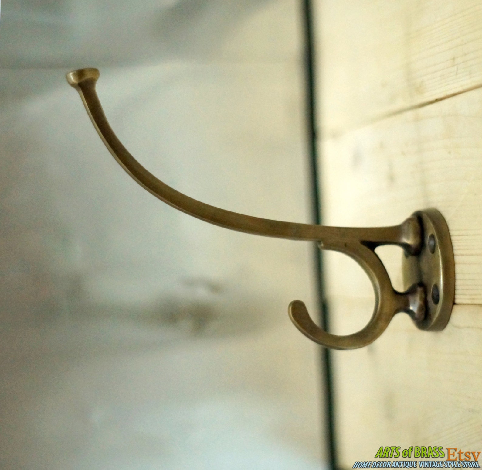 5.70 Inches Lot of 2 Pcs Vintage Round HOOK Strong Solid | Etsy