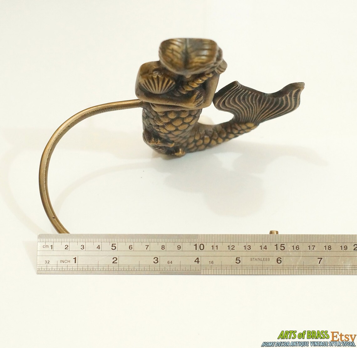 Vintage Mermaid Fantasy Island Tale Tissue / Hand Towel Holder - Etsy