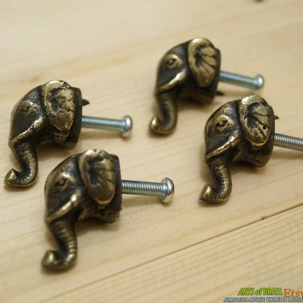 Elephant Knob - Etsy