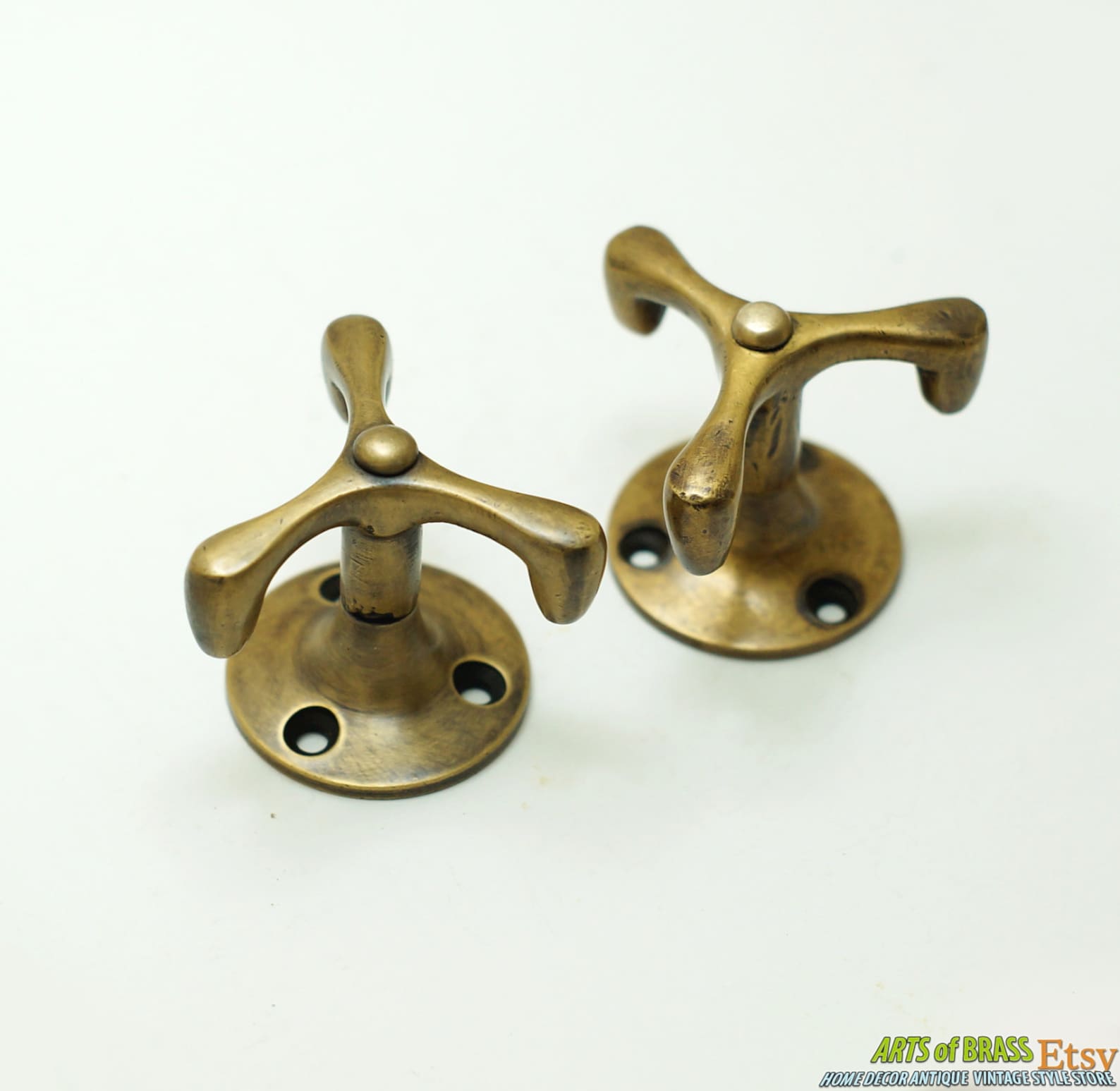 1.49 Inches 2 Pcs Vintage Retro Swivel Pivot Handle Knob - Etsy
