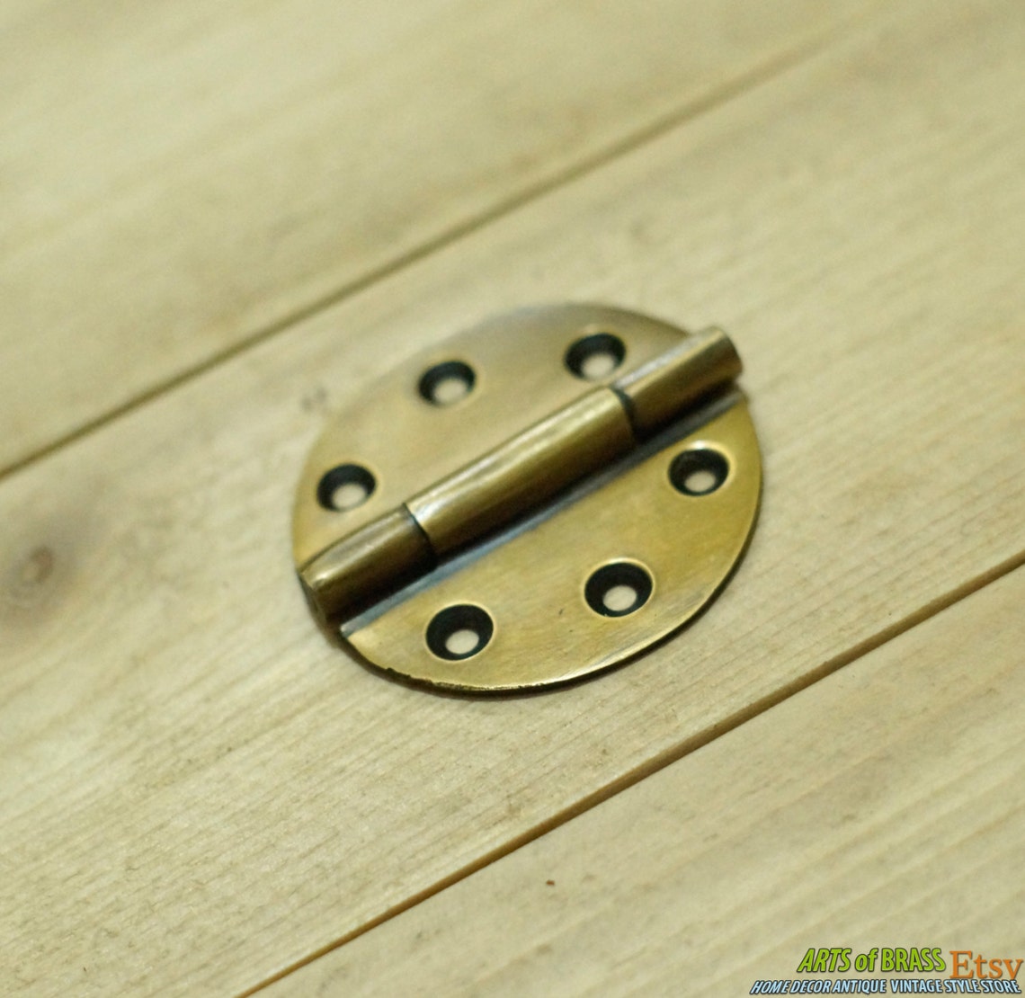 Lot of 2 Pcs Antique Vintage ROUND Ordinary Hinge / Hinges - Etsy