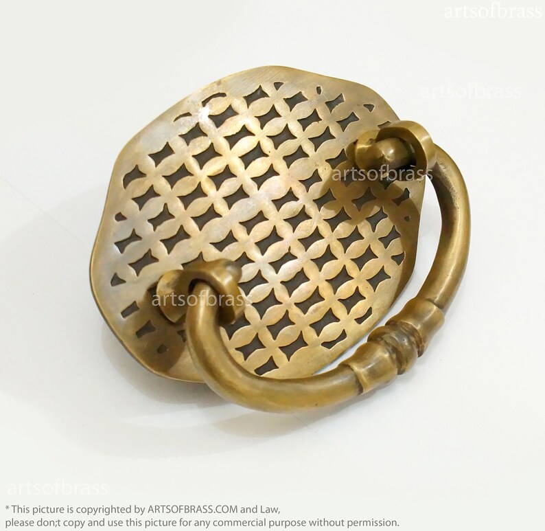 5.51 Inches Big Vintage Retro Asian Round Plate Solid | Etsy