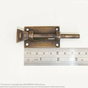 Vintage Traditional Drawer Door Latch Lock / Windows Latch Lock Solid ...