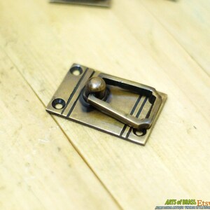 1.81" Lot of 6 Pcs Vintage RETRO Western Square Drop Pull Hardware ...