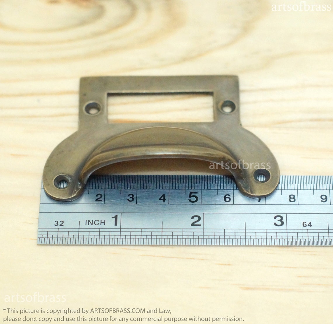 2.95 Inches Lot of 4 Pcs Vintage Classic Hardware Solid - Etsy