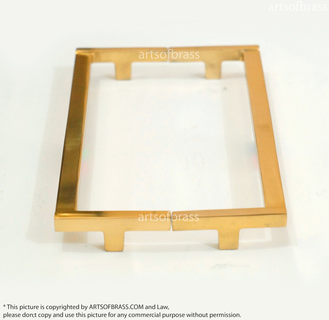 9.44 Inches Set Vintage Retro Square Box Grip Handle - Etsy