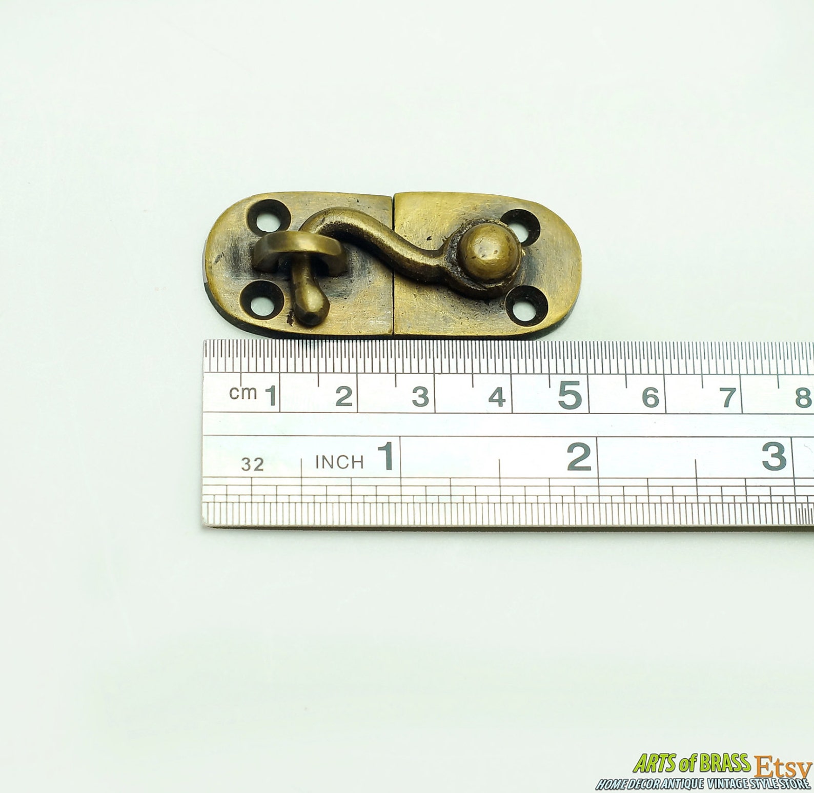 1.96" Inches Lot of 4 Pcs BOX Drawer Cabinet Door LATCH Joint Hook ...