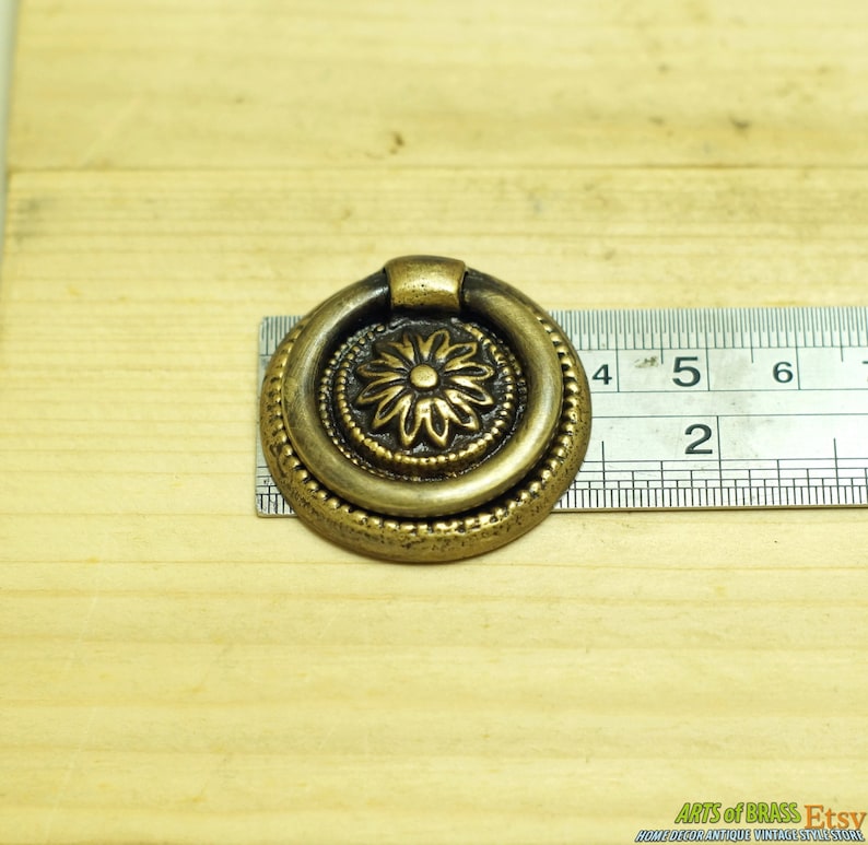 Lot of 6 Pcs Vintage Richelieu Regency Floral Back Plate Ring - Etsy