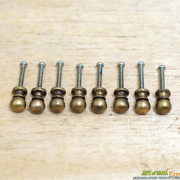 Small Brass Knobs - Etsy