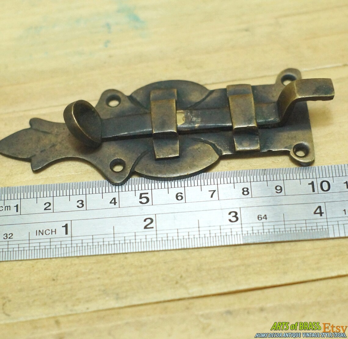 3.93 Inches Vintage Victorian Latch Lock Windows Antique - Etsy