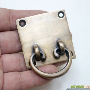 1.96" Lot of 2 Pcs Vintage RETRO Western Square Drop Pull Hardware ...