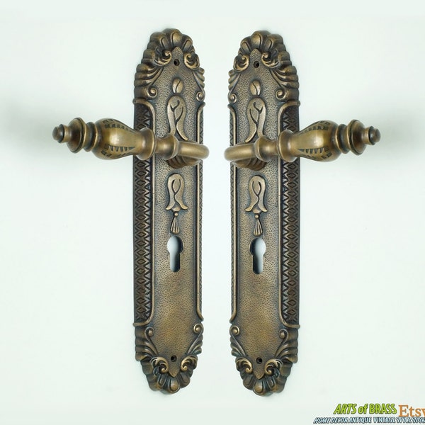 Victorian Door Handles - Etsy