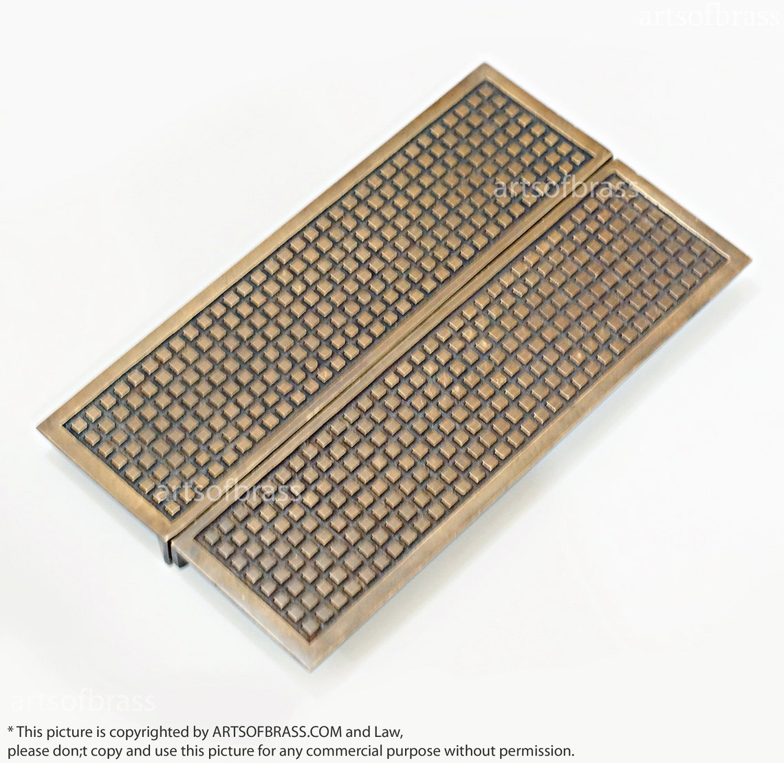 11.18 Inches Set Vintage Big Retro Square Blocks Solid - Etsy