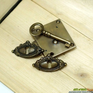 Set Vintage Horizontal Classic Western Key Hole With Antique Skeleton ...