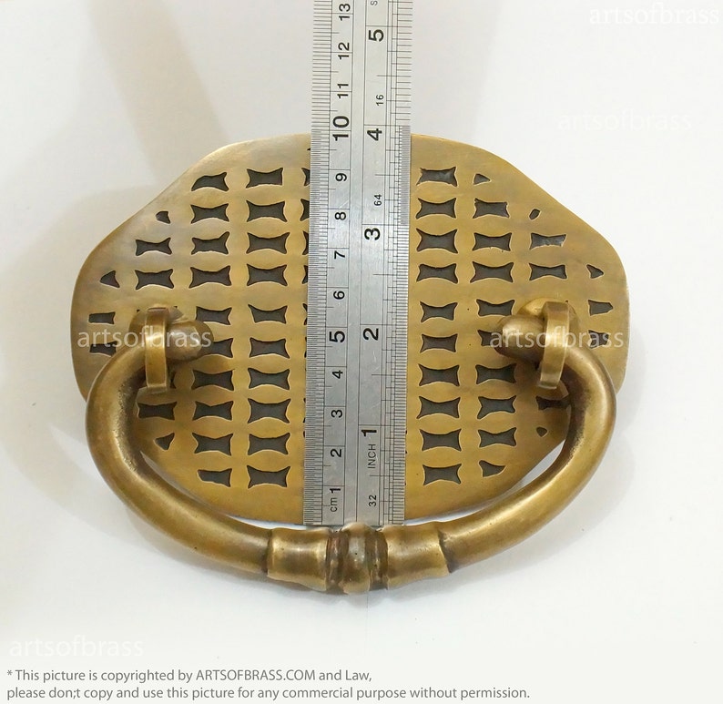 5.51 Inches Big Vintage Retro Asian Round Plate Solid | Etsy