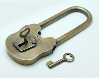 Long Neck Padlock - Etsy UK