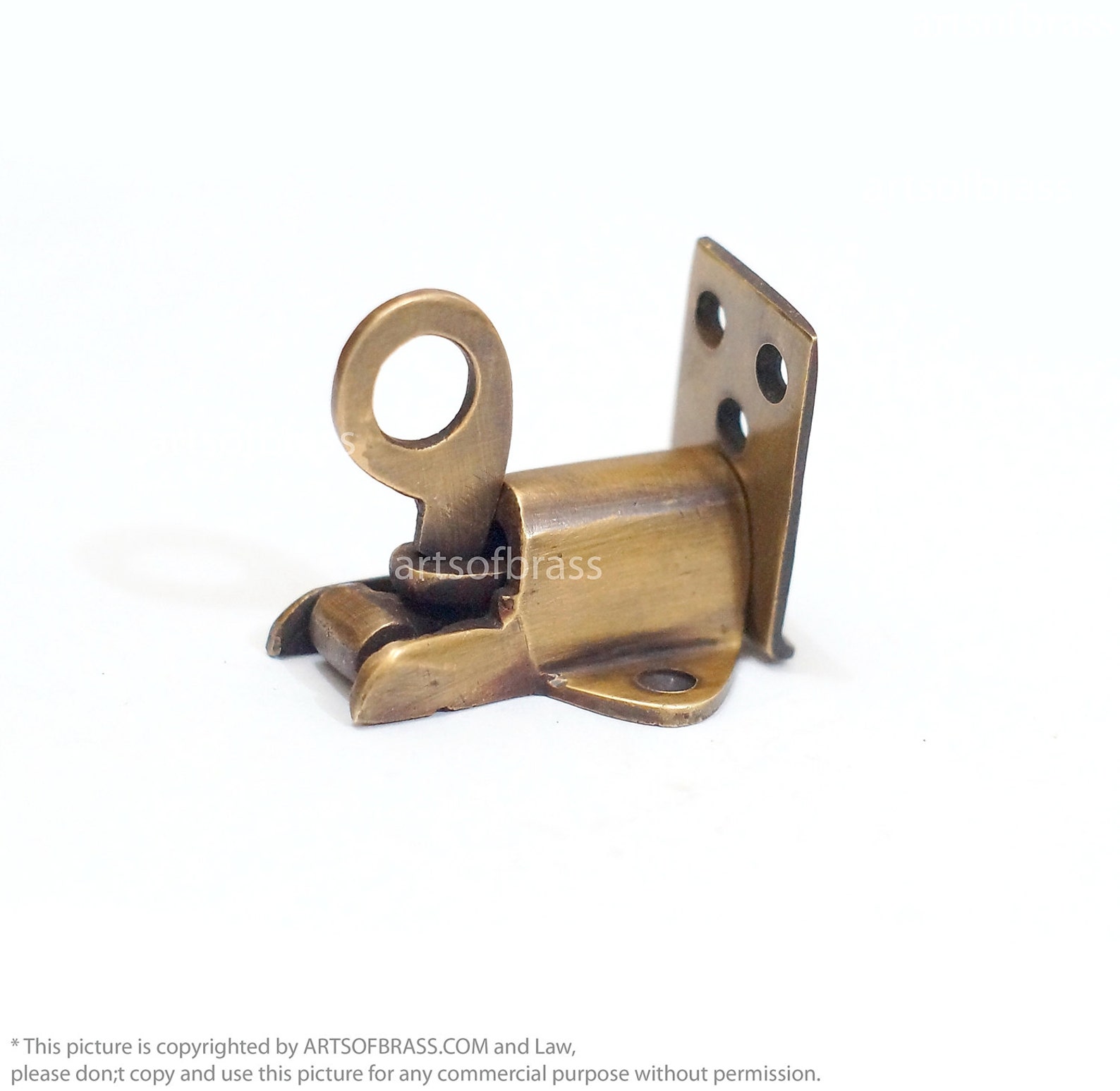 Vintage Western Windows Hold Latch Lock Antique Solid Brass Window Door ...